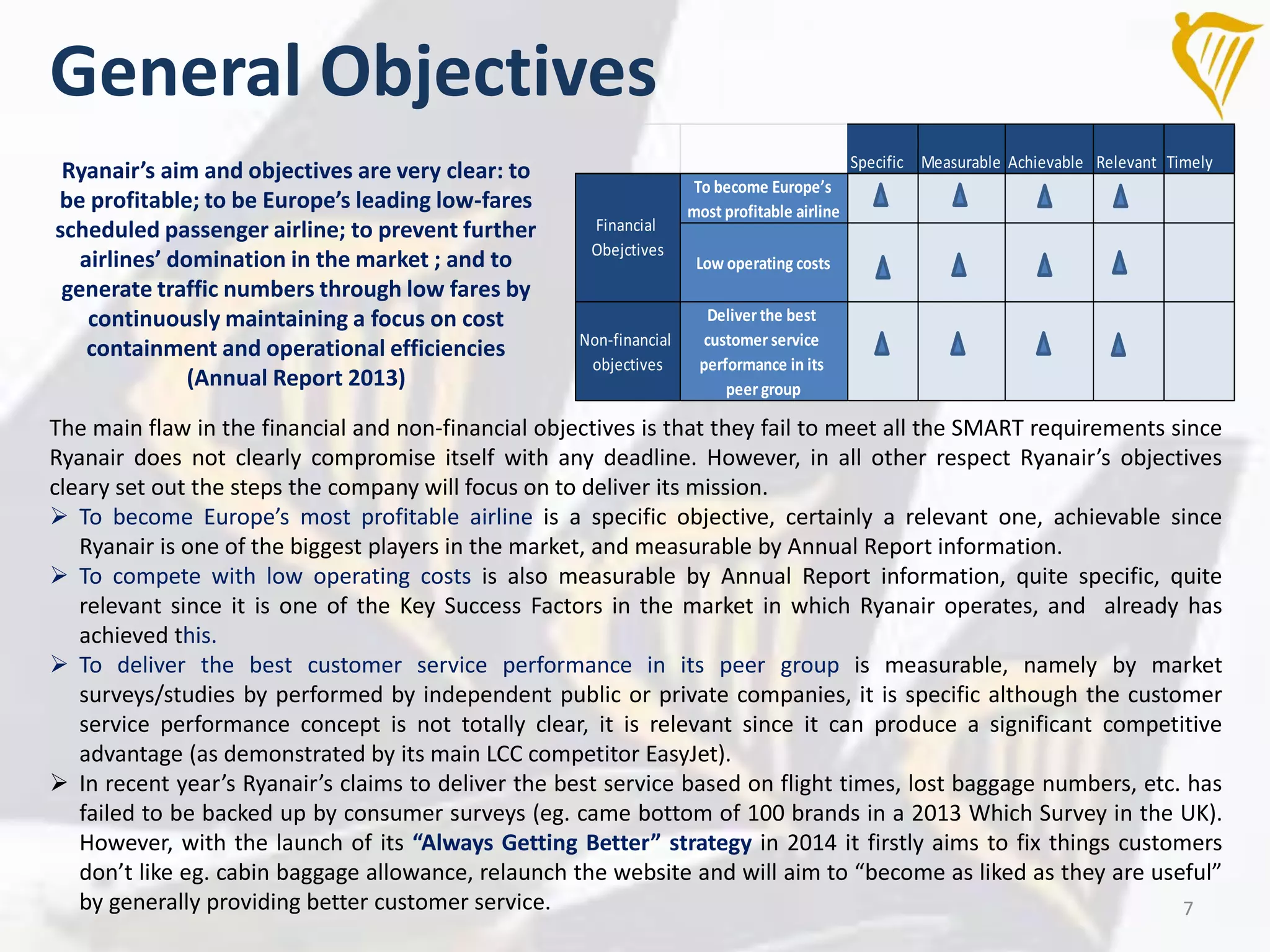 Ryanair - Strategy and Value Creation 2014 | PDF