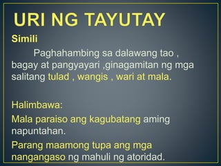 Group 3 tayutay | PPTX