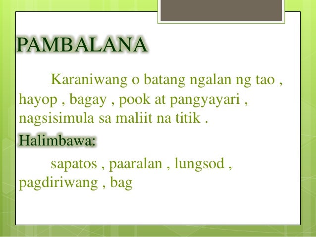 Group 3 uri ng pangngalan