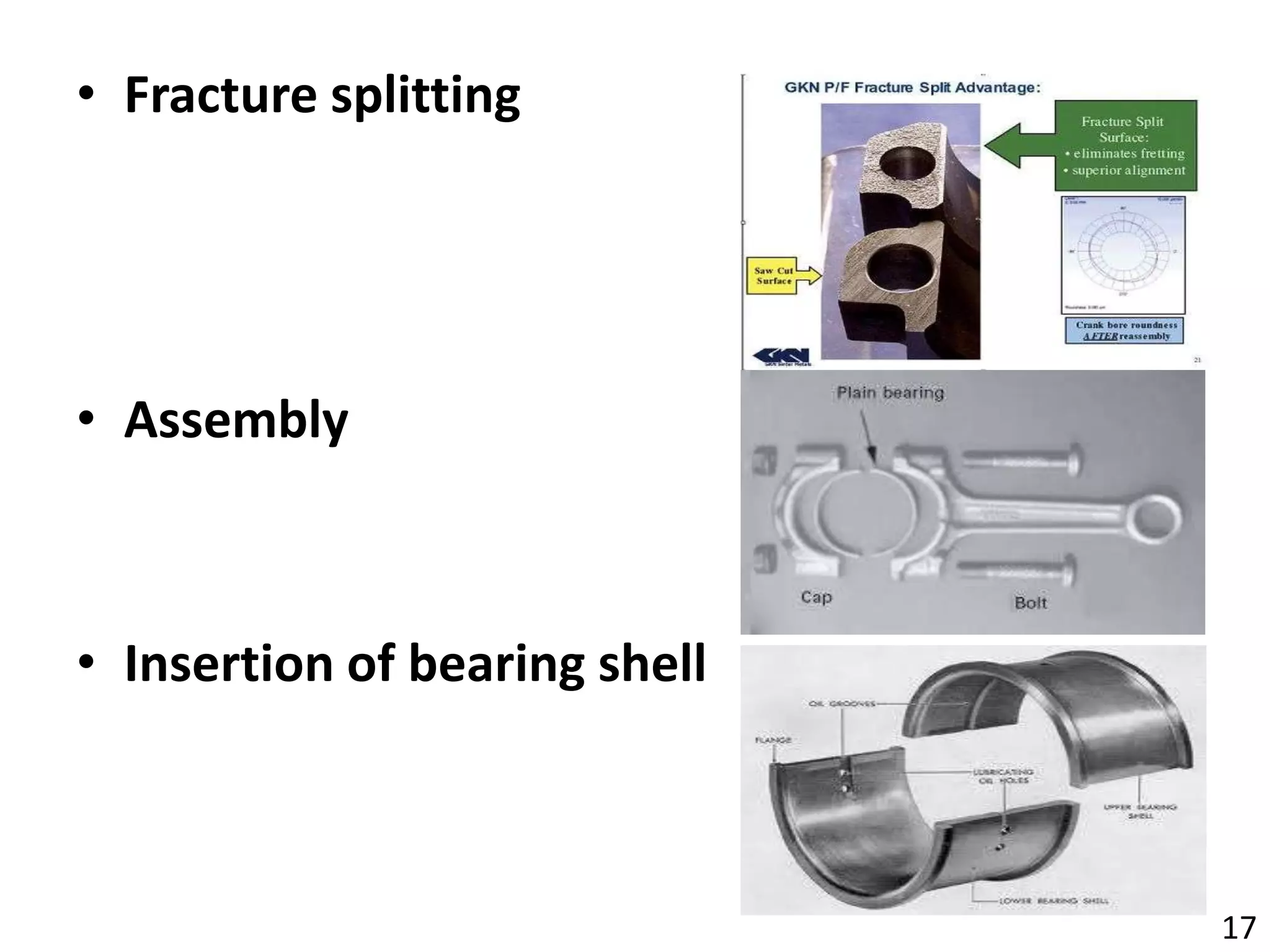 manufacturing of connecting rod | PPTX