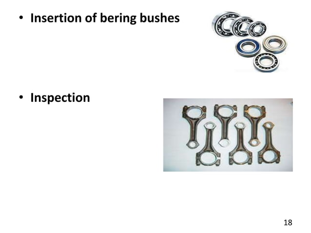 manufacturing of connecting rod | PPTX | Woodworking | Arts and Crafts
