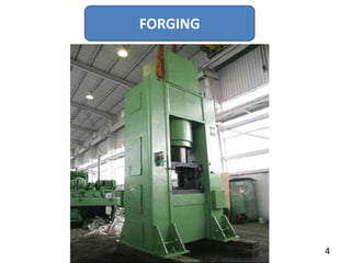 manufacturing of connecting rod | PPTX