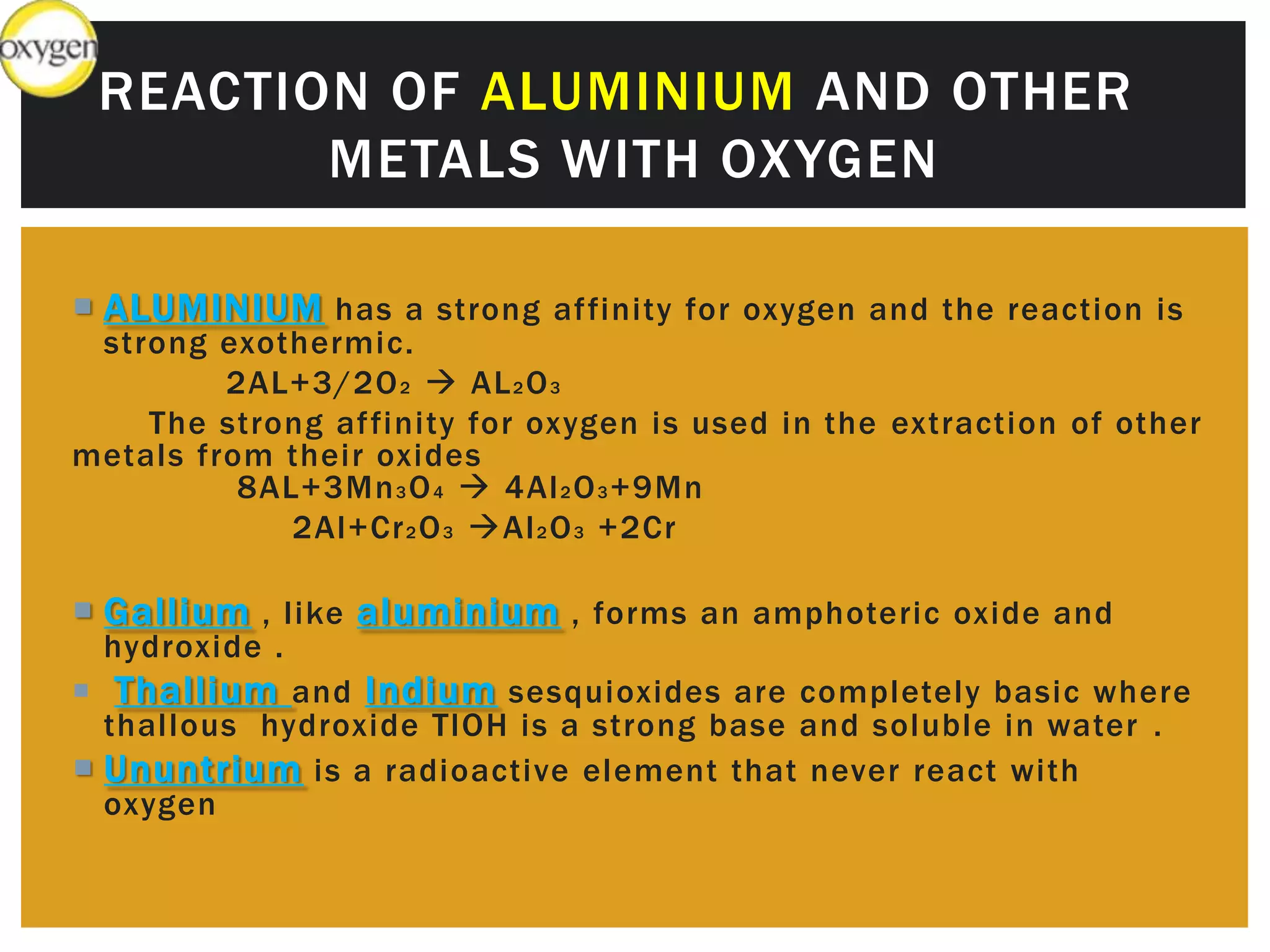 Group 3 a element of periodic table | PPTX