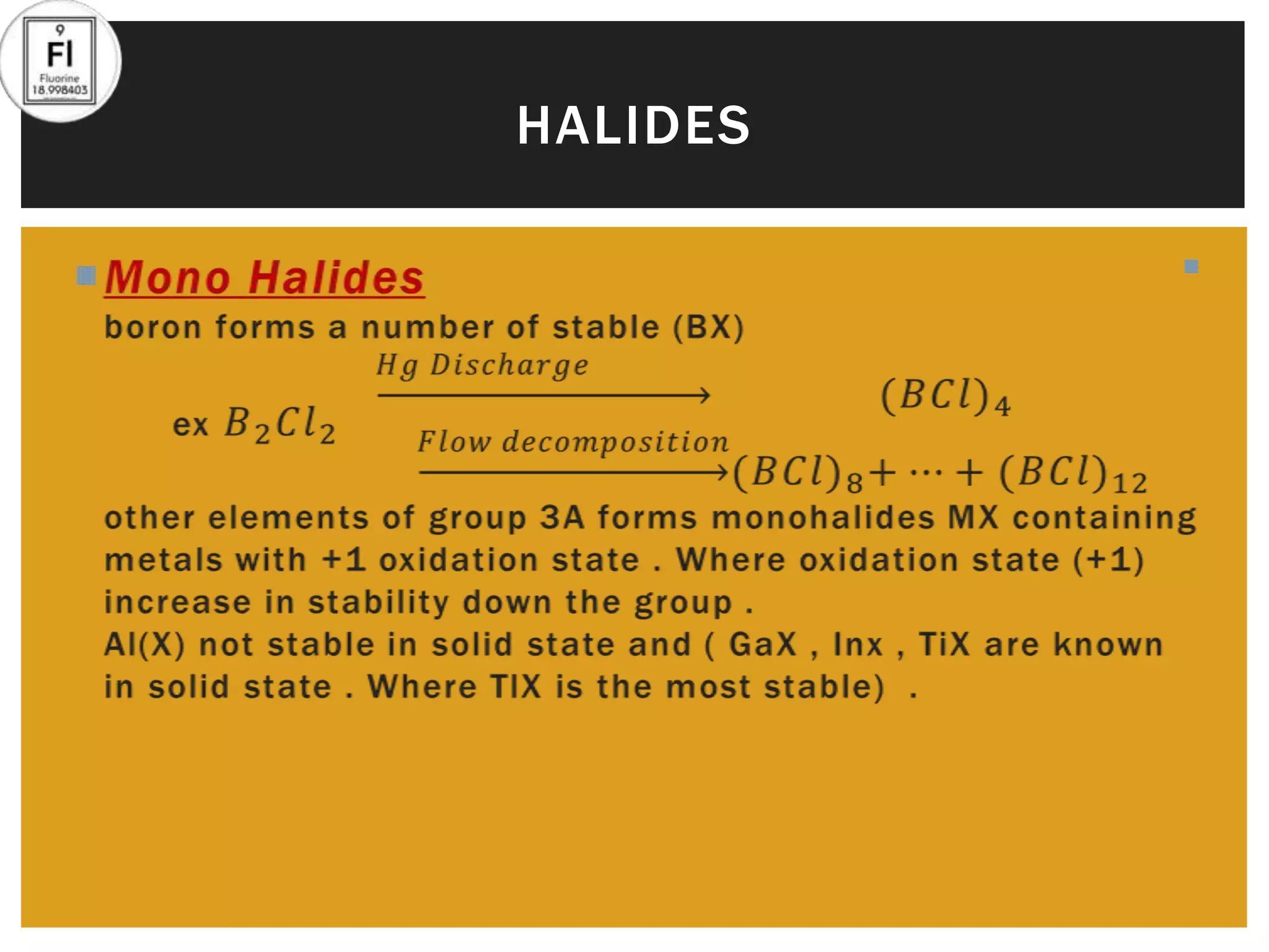 Group 3 a element of periodic table | PPTX