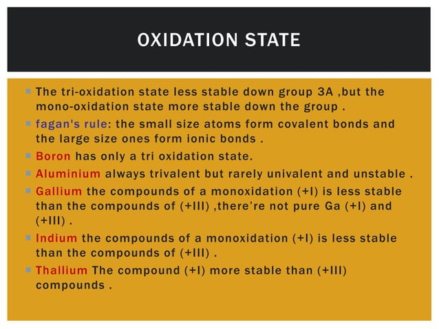 Group 3 a element of periodic table | PPTX