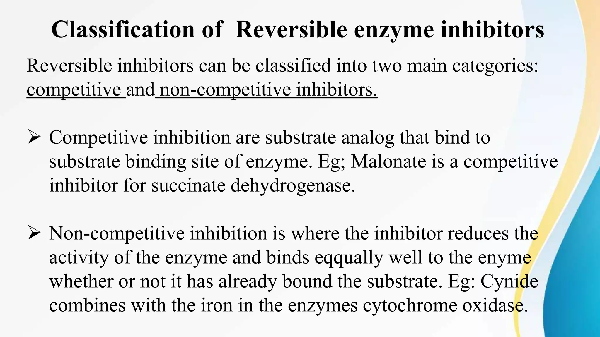 Enzyme Inhabitation | PPTX
