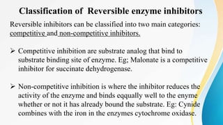 Enzyme Inhabitation | PPTX