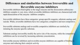 Enzyme Inhabitation | PPTX
