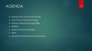 BSE and NSE Stock Exchange | PPTX
