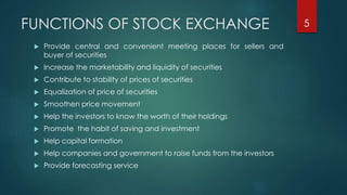 BSE and NSE Stock Exchange | PPTX