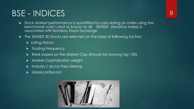 BSE and NSE Stock Exchange | PPTX