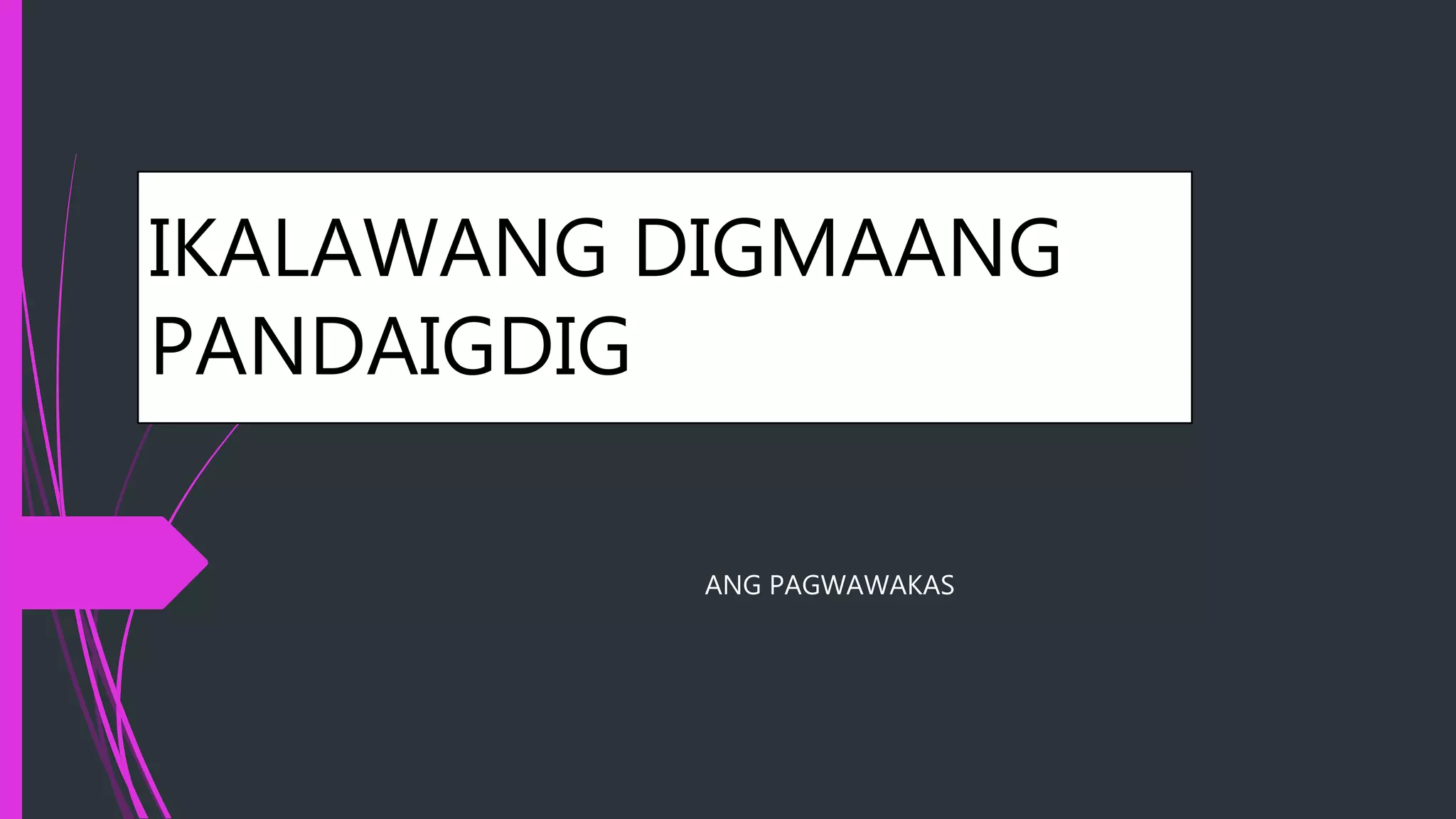 Ikalawang Digmaang Pandaigdig | PPTX