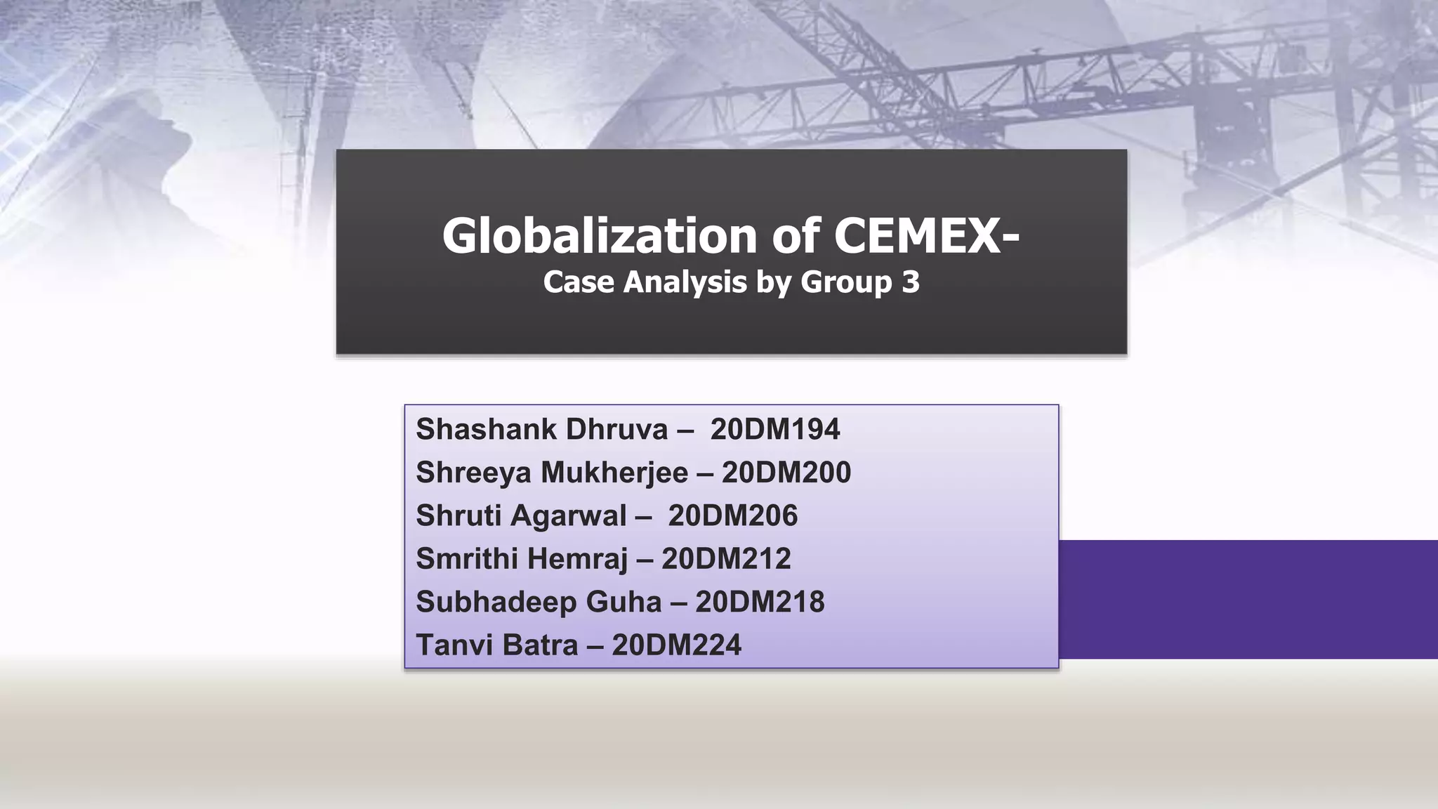 Group 3 cemex sm | PPT