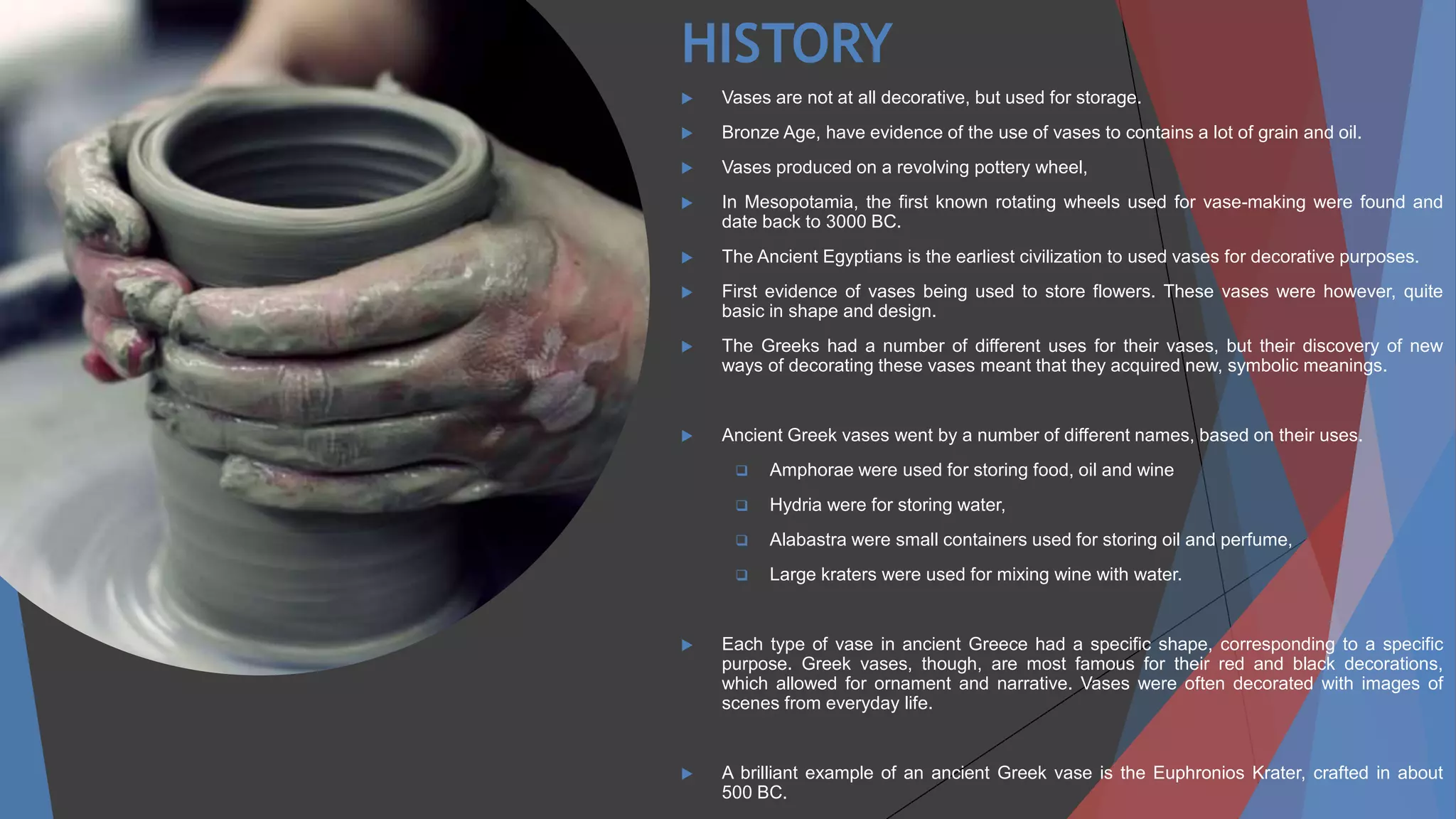 Group 3 ceramic vases | PPTX