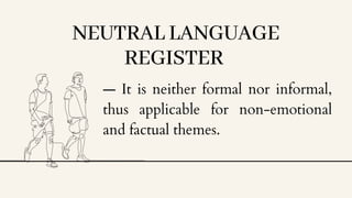 Varieties and Registers of Spoken and Written Language | PDF