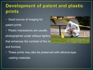 conventional methods of fingerprint development | PPTX