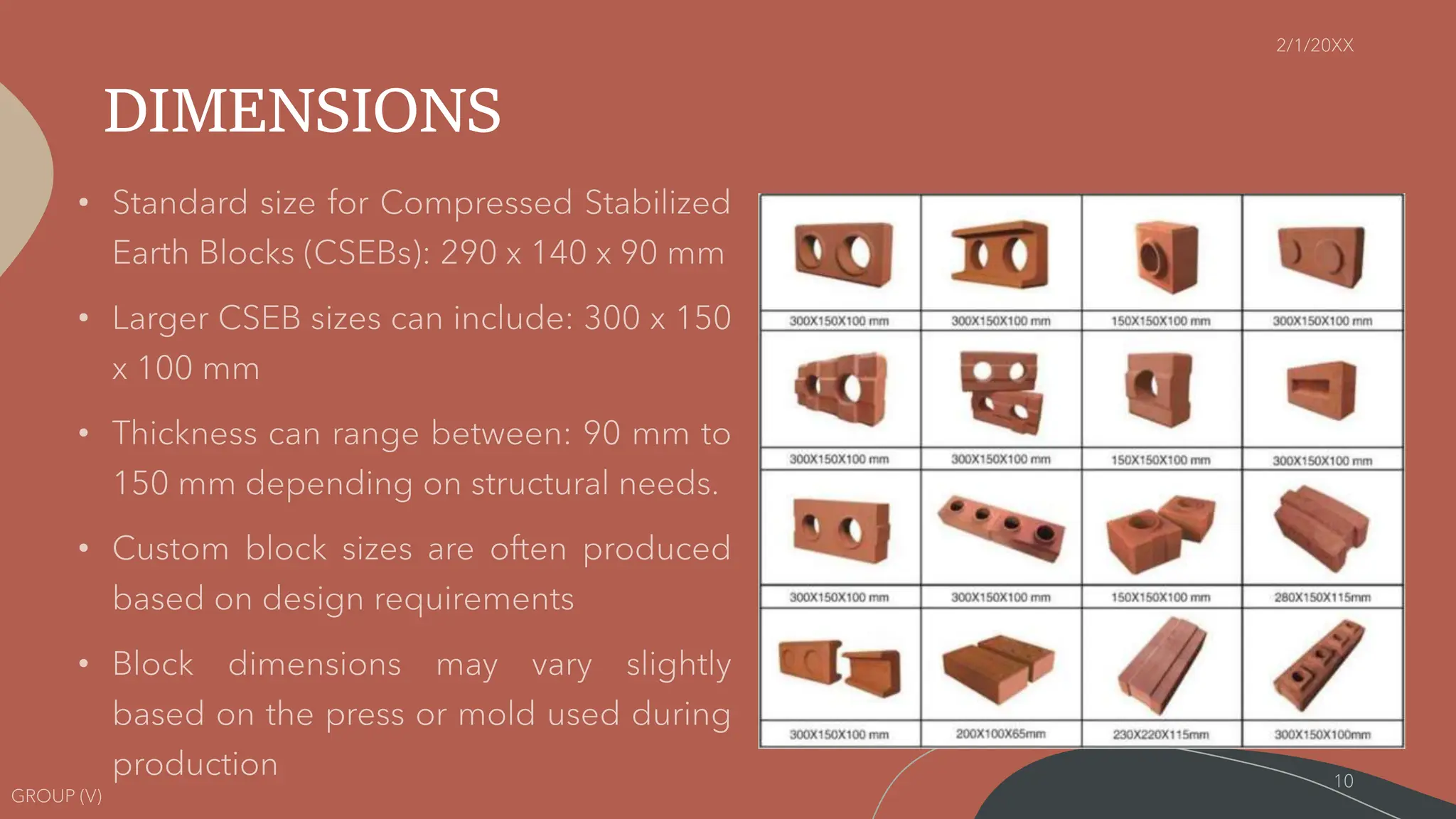 COMPRESSED STABILIZED EARTH BLOCKS (CSEB) | PDF