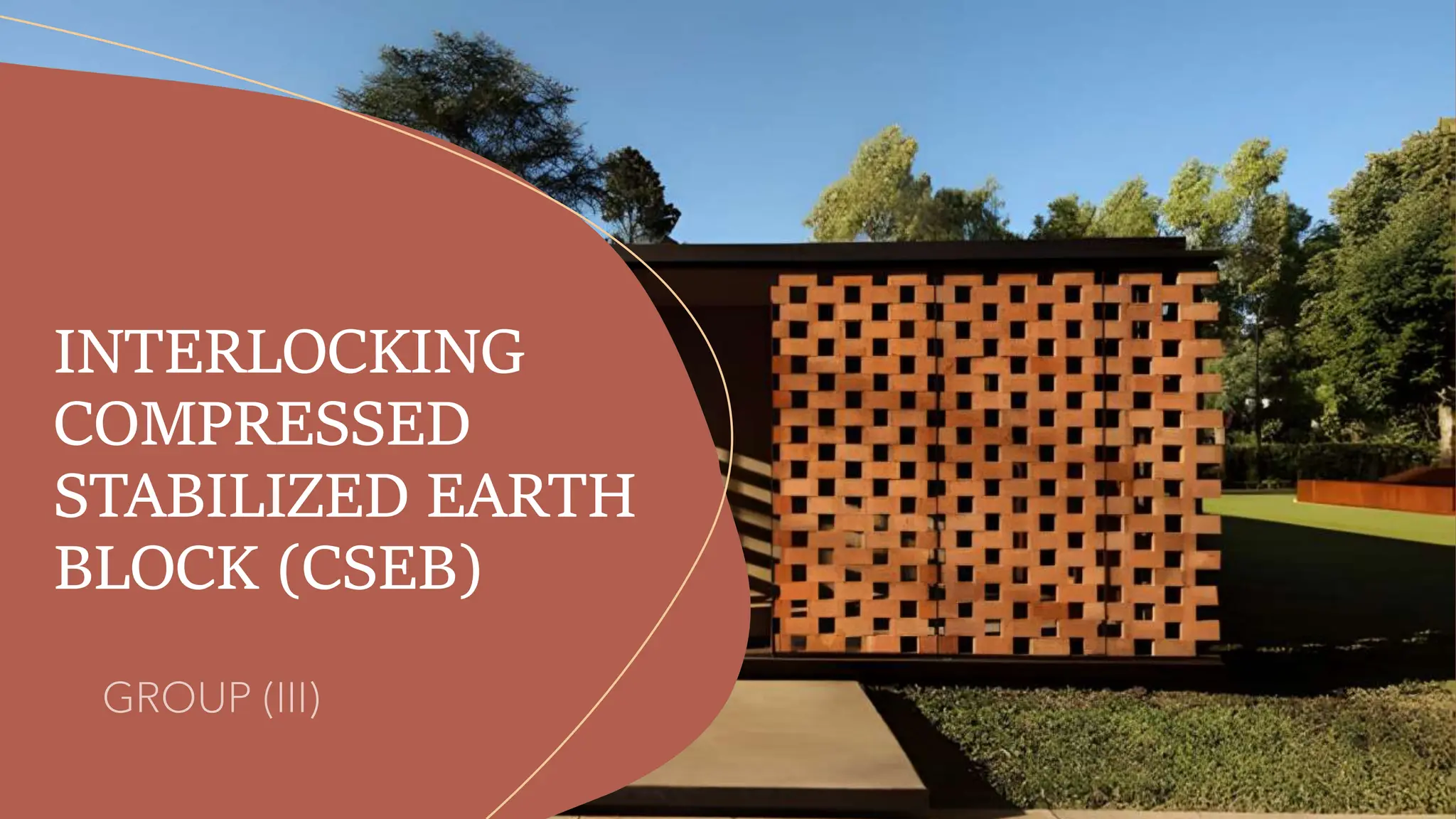 COMPRESSED STABILIZED EARTH BLOCKS (CSEB) | PDF