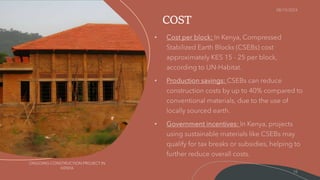 COMPRESSED STABILIZED EARTH BLOCKS (CSEB) | PDF