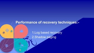 database backup and recovery | PPTX