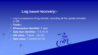 database backup and recovery | PPTX
