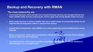 database backup and recovery | PPTX