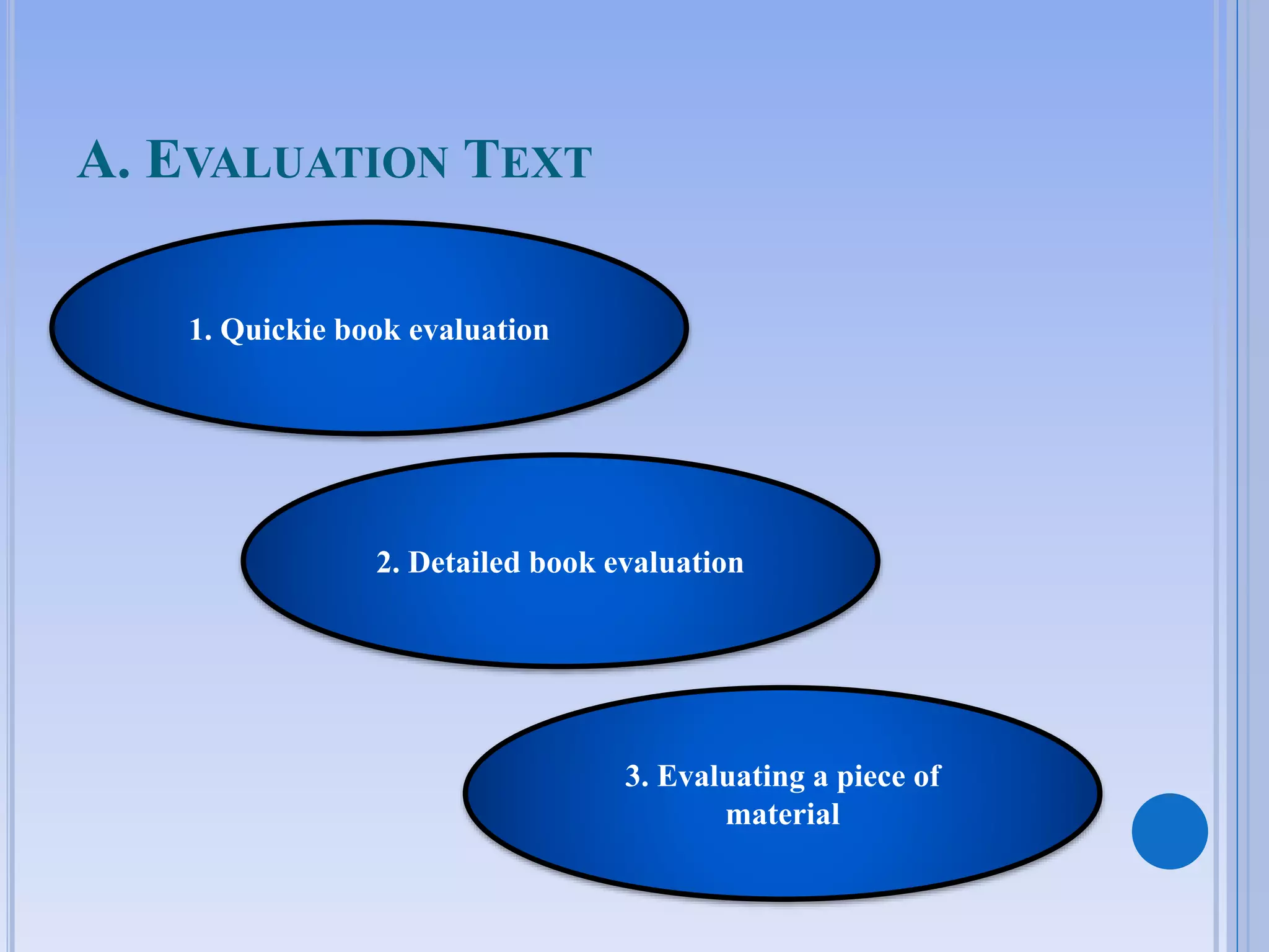 selecting and evaluating materials | PPTX
