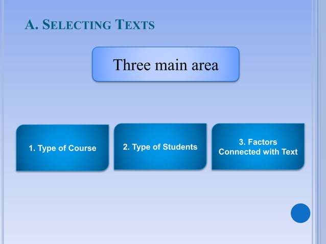 selecting and evaluating materials | PPTX