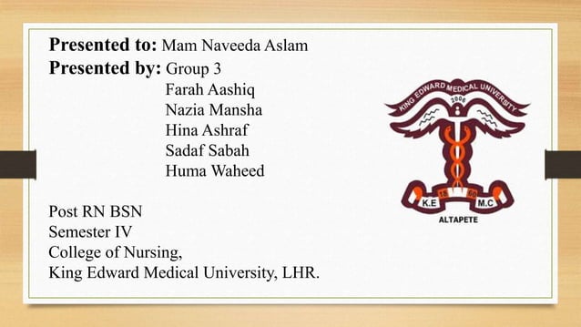 Group 3 Nursing Education Unit 3.pptx | Professional School ...