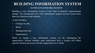 BUILDING INFORMATION SYSTEMS SLIDES | PPTX