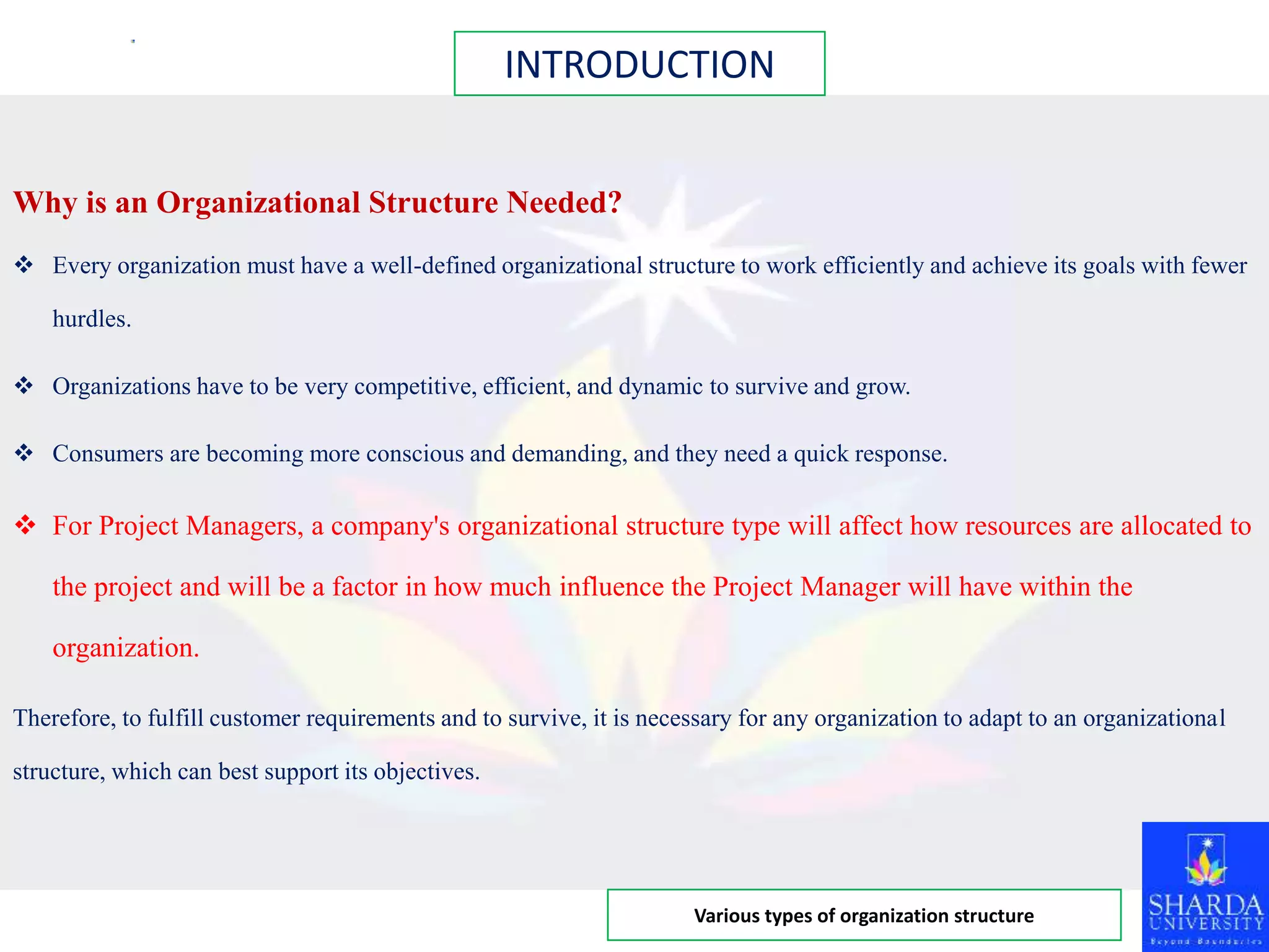 Types of Organizational Structure | PPTX