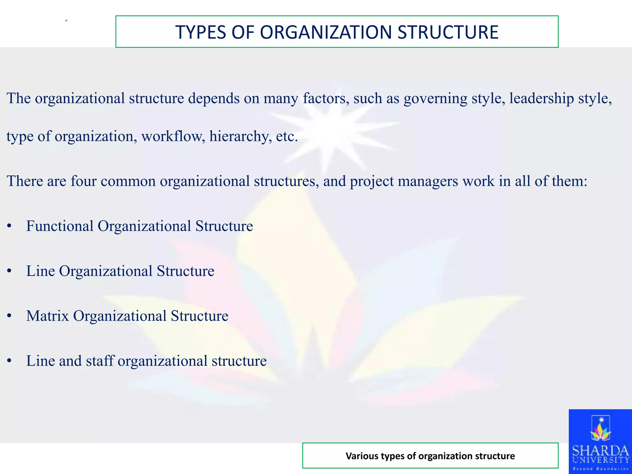 Types of Organizational Structure | PPTX