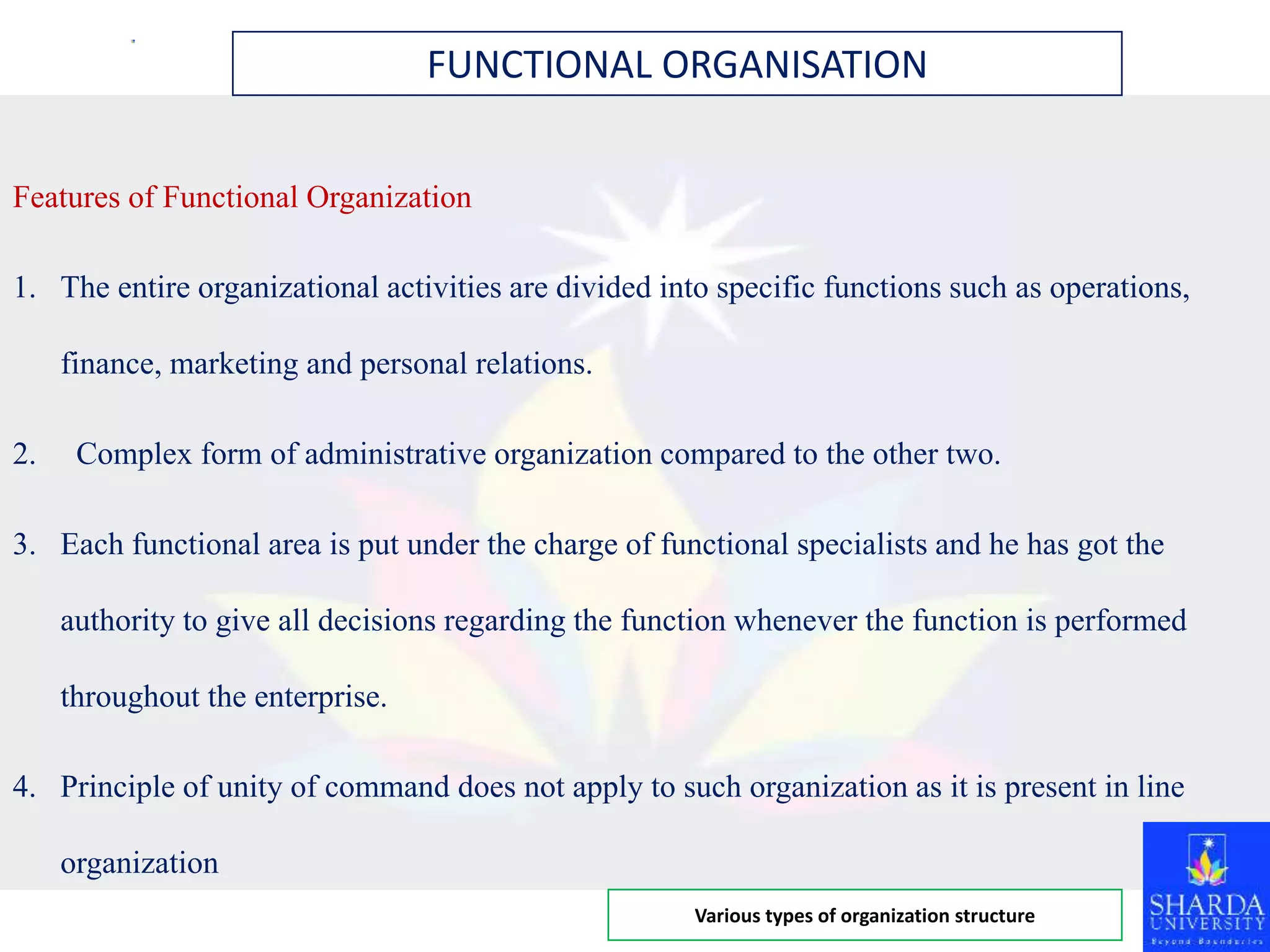 Types of Organizational Structure | PPTX