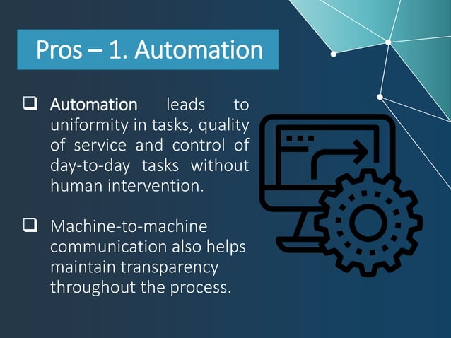 Cost of Convenience: Pros and Cons of IoT | PPTX | Internet | Computing