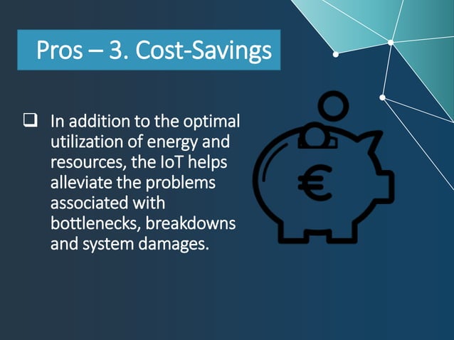 Cost of Convenience: Pros and Cons of IoT | PPTX | Internet | Computing
