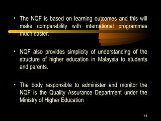 Group 3 quality system in malaysia education edu 3093 | PPT