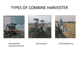 Present Status of Combine Harvester In India | PPT