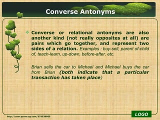 ADJECTIVE MEANING-SEMANTICS | PPT