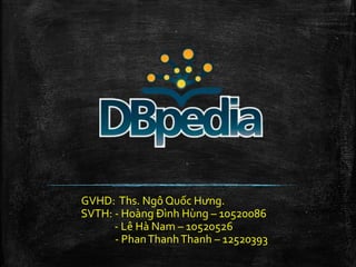 dbpedia | PPTX