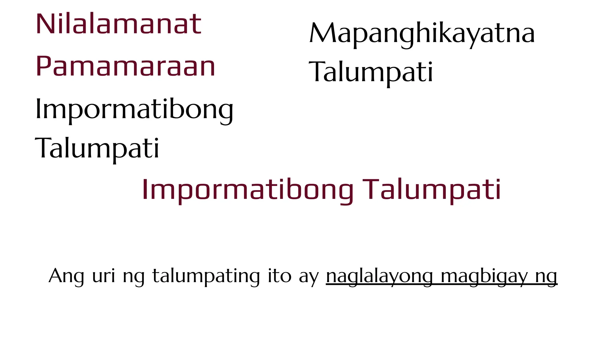 Filipino sa Piling Larangan (Akademik)- TALUMPATI | PDF