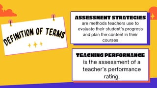 Assessing Learning and Teaching Performance in Multigrade Classes | PDF