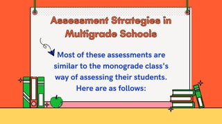 Assessing Learning and Teaching Performance in Multigrade Classes | PDF