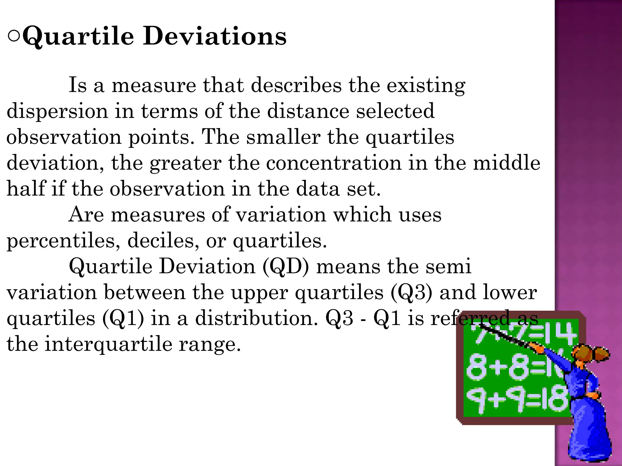 Measures of Variation | PPT