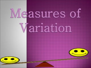 Measures of Variation | PPT