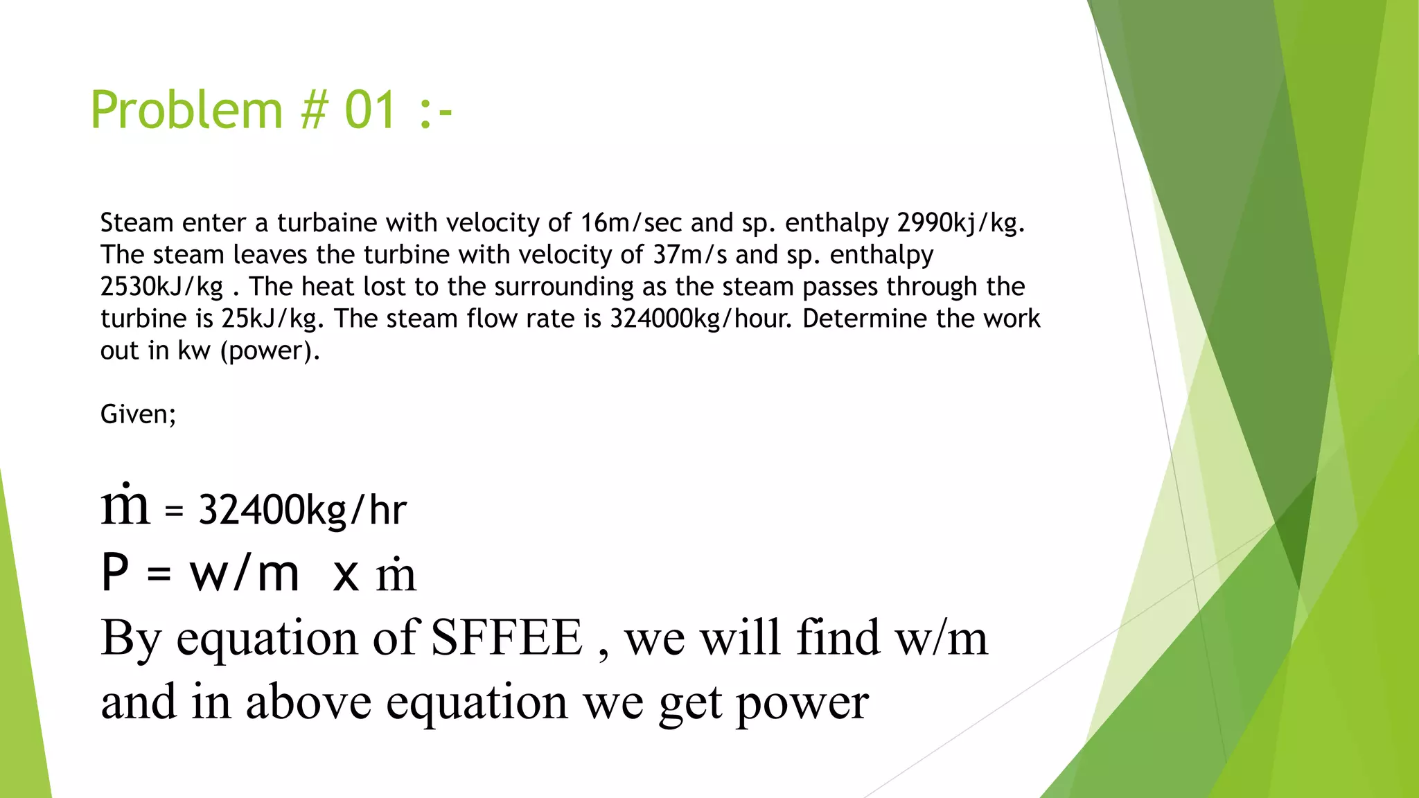 Steady flow energy eq....by Bilal Ashraf | PPTX