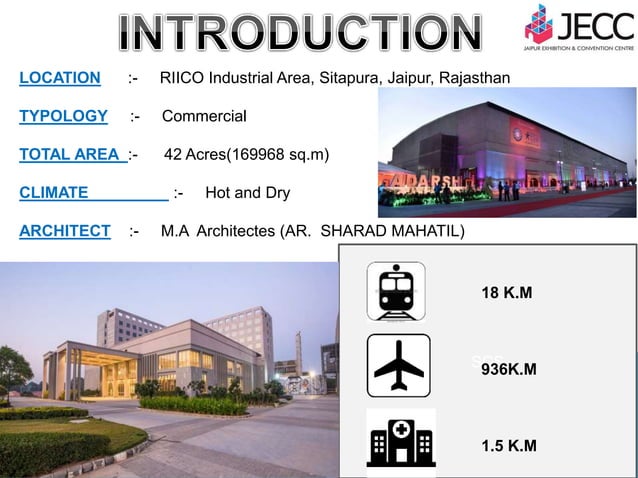 Case Study : EXHIBITION AND CONVENTION CENTRE | PPTX