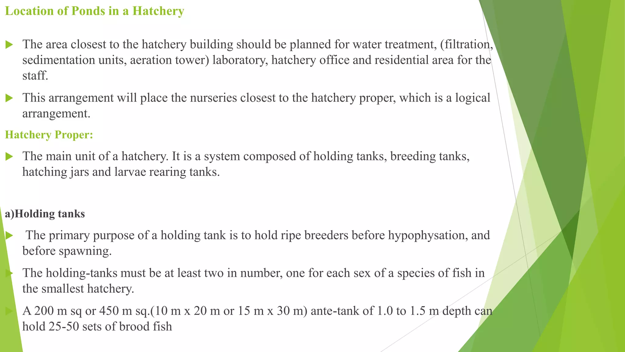 fin fish hatchery | PPTX