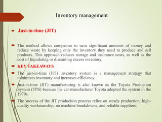 Inventory Management | PPTX