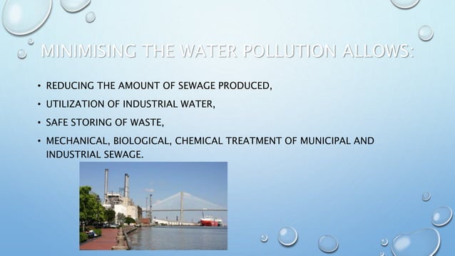 Water pollution Group 4 | PPTX | Science