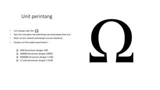 PRINSIP TEKNOLOGI ELEKTRIK_GROUP 4: KOMPONEN ASAS DALAM LITAR ELEKTRIK ...